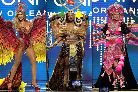 Miss Universe 2023 Wardrobe Malfunctions From National Costumes Pageant