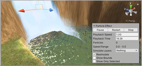 water4 problem with waterfall particles in unity questions and answers
