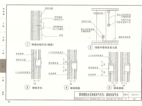 轻质隔墙安装标准图集防火墙板聚苯颗粒水泥夹芯复合条板建筑隔墙用保温条板 锐泽工程