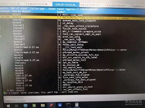sysbench压测mysql性能调优案例分享 云社区 华为云