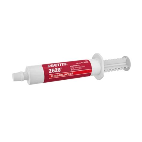 Loctite 2620 Ultra High Temperature High Strength Red Threadlocker