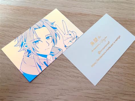 烏間ル 姫榊神社のお姫さま発売 on Twitter コスモテックさんで名刺作って頂きました 枚目が太田さん 枚目が前田さんセレクトみたいです 角度によって