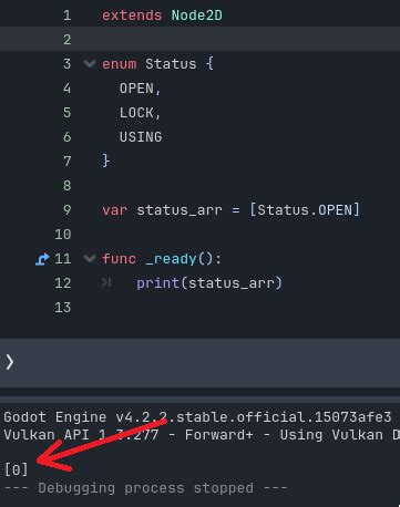 How To Create New Array Of Enums Help Godot Forum