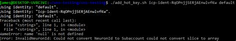 Sns Testing Addhotkey Error Developers Internet Computer Developer Forum