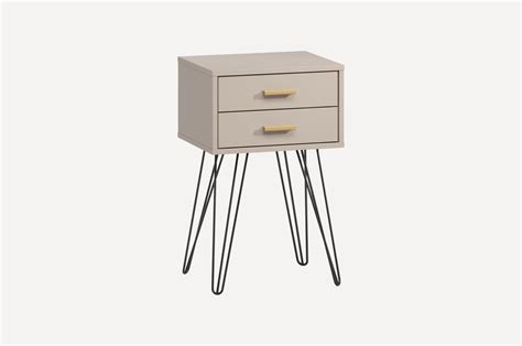 Тумба прикроватная Ивейн 6 Iron Double Latte купить в Москве по цене 9 990 рублей в интернет