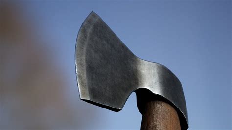 3d Model Multi Purpose Curved Axe Vr Ar Low Poly Cgtrader
