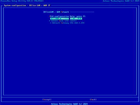 Installation Iacbox