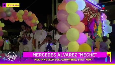 Meche Álvarez amiga de Juan Gabriel pide ya NO decir que sigue VIVO