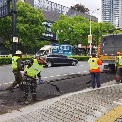 亚运城市环境品质提升进行时新园公司全力冲刺道路建设打造最优道路环境 改造 项目 工程
