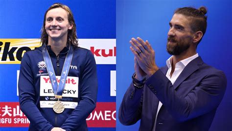 Katie Ledecky Shatters Michael Phelps Record Belts National Anthem