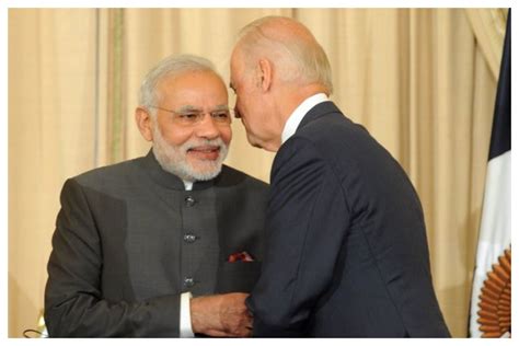 Pm Narendra Modi Congratulates Us President Joe Biden Says Looking