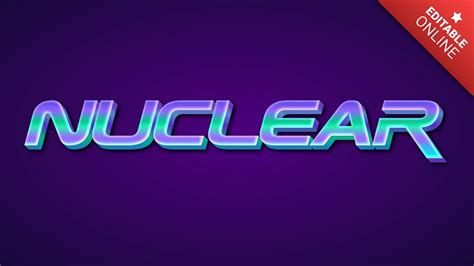 Nuclear Fantasy Text Effect Generator