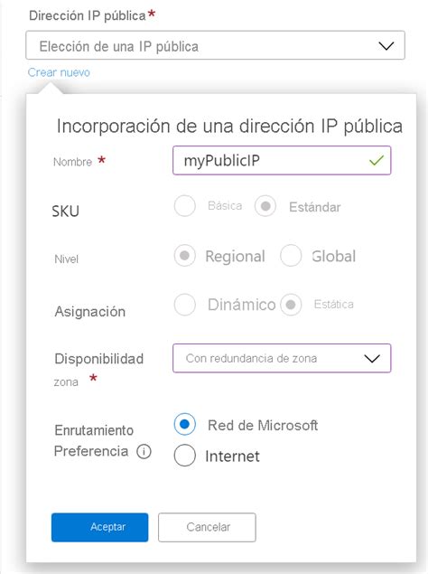 Configuración Del Portal Para Azure Load Balancer Microsoft Learn