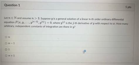 Solved Let NN And Assume N 3 Suppose Y Is A General Chegg Com