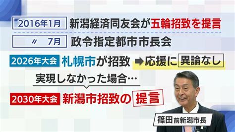 冬季オリンピック 札幌市が断念した2030年大会実は”新潟”も招致を検討 ｢単独開催は難しい｣招致話が立ち消えたワケ 新潟ニュース Nst