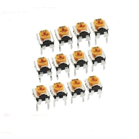20pcs Rm065 100 200 500 1m Ohm Trimpot Trimmer Potentiometer Variable