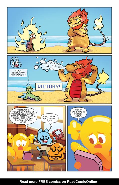 Read Online The Amazing World Of Gumball Cheat Code Comic Issue Full