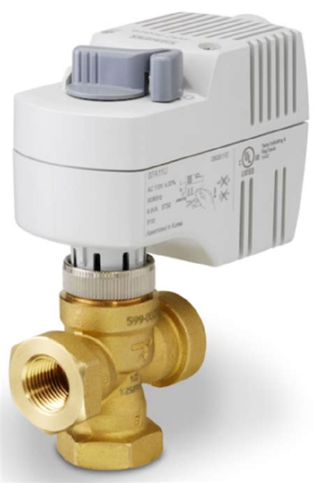 Siemens 241 00230 3 Way 1 2 Zone Valve Cv 1 0 Ansi 125 Npt Sr