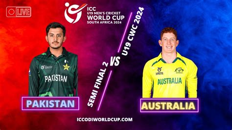 Pakistan U19 Vs Australia U19 Live How To Watch Pak U19 Vs Aus U19