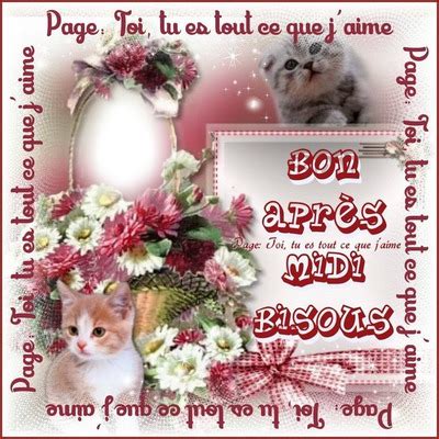 Bon Apres Midi Photo Frame Effect Pixiz