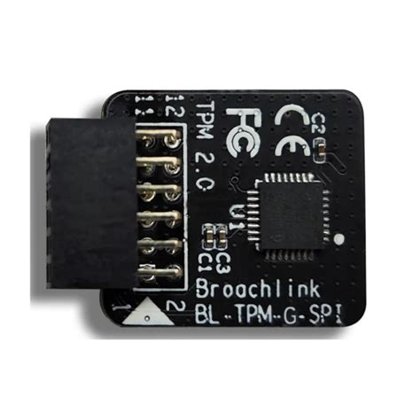 Trusted Platform Module Tpm 2 0 Security Module Version 2 0 12pin Spi Interface For Gigabyte