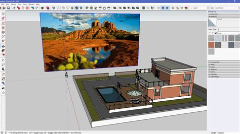 Sketchup 12 Вставка изображения Youtube