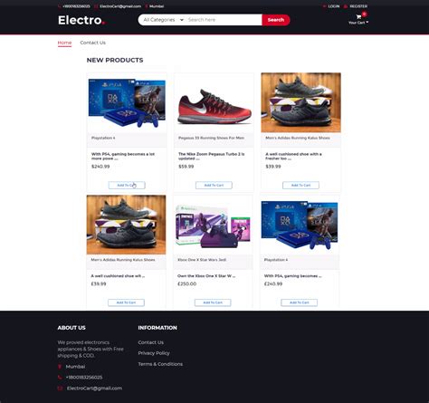 Github Kalpesh Angularproject Shopping Cart Created An Online