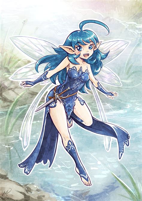 River Fairy By Maxa Art On Deviantart