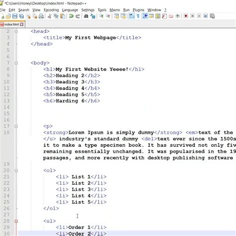 Basic Html And Css Tutorial Learn Html Unordered List Tag In 46 Sec Html Bulleted List Html