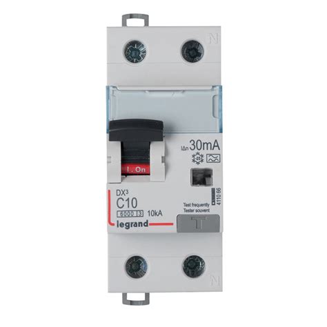 disjoncteur différentiel DX³ PhN 30mA C32 A 6000 6kA 2 modules