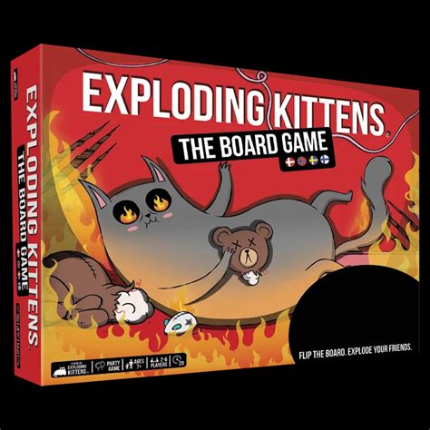 Exploding Kittens The Board Game Brädspel Skavileka