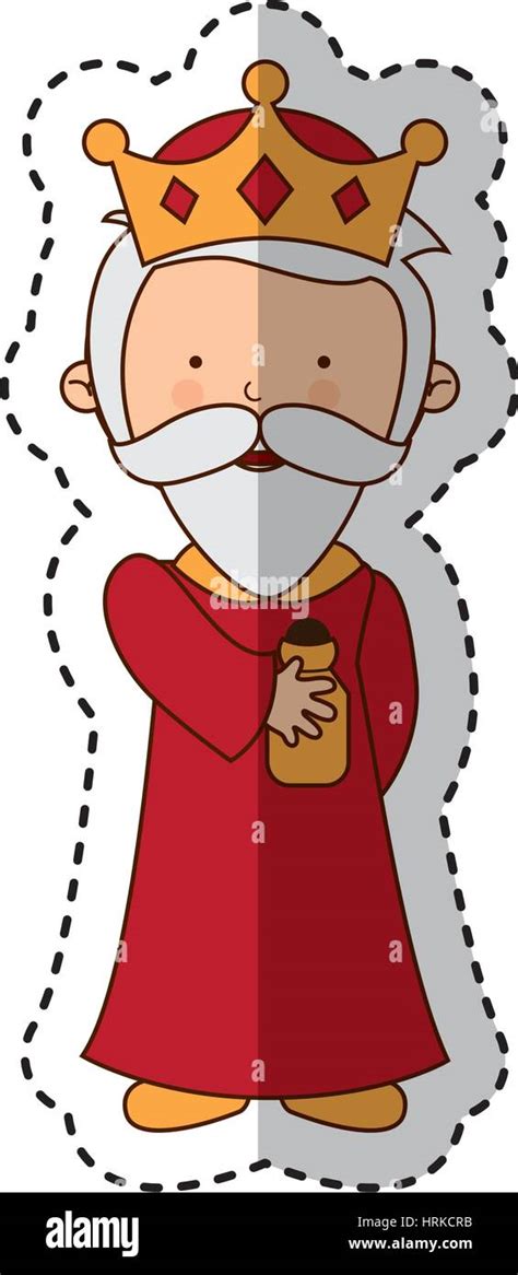 Wise Man Manger Character Stock Vector Image And Art Alamy