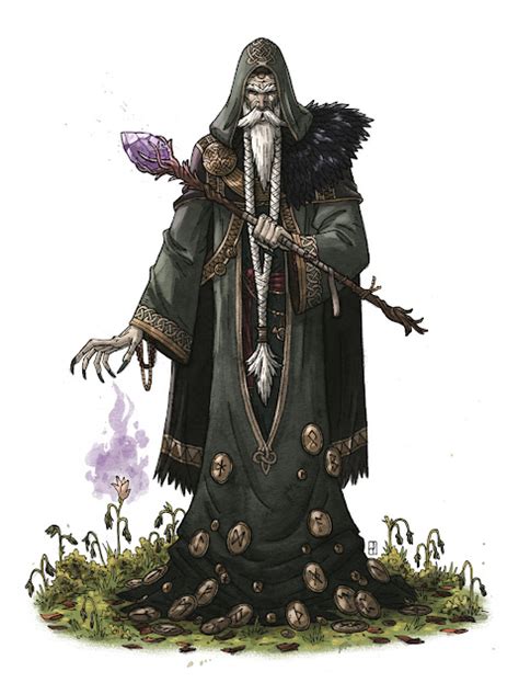 The Art Of M S Corley Blighted Druid