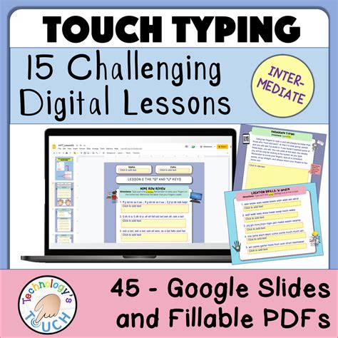 Intermediate Computer Keyboarding Touch Typing Classful