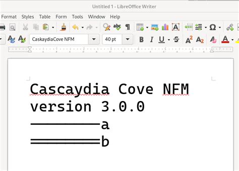 Caskaydia Cove Has Broken Infinite Ligatures · Issue 1184 · Ryanoasis