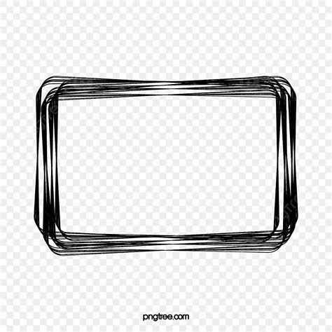 Brush Rectangle White Transparent Brush Brush Rectangle Border Vector