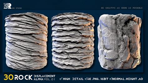 30 Rock Displacement Alpha Flippednormals