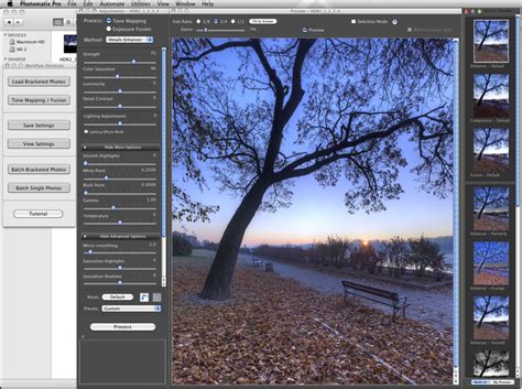 Hdr I Stitching Szeroki Kadr