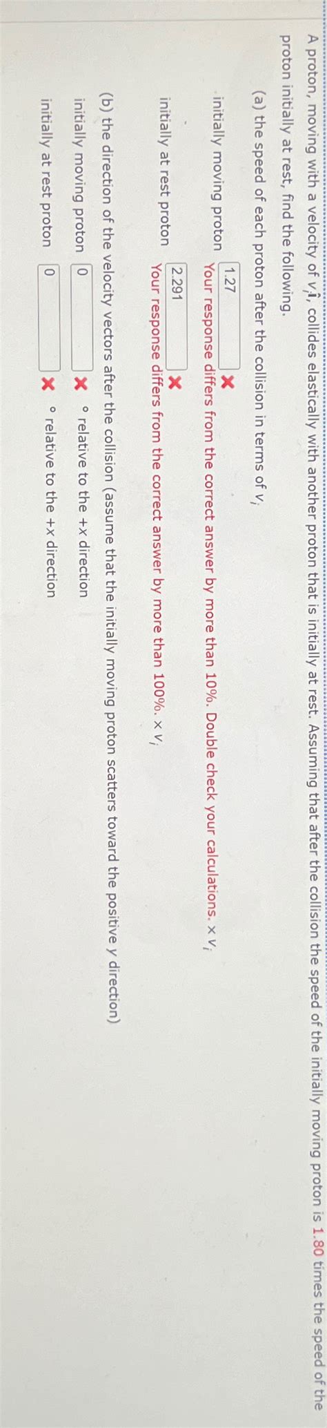 solved proton initially at rest find the following a ﻿the