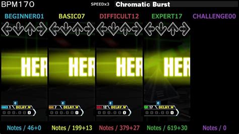 ddr chromatic burst single dancedancerevolution a3 youtube