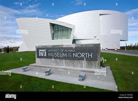 Museum Of The North University Of Alaska Fairbanks Alaska Usa Stock
