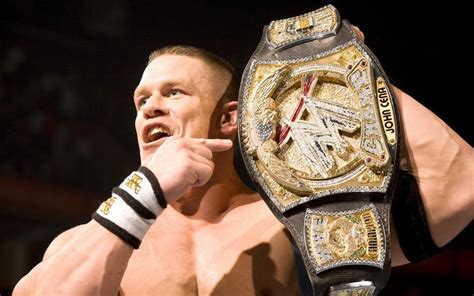 Wwe Unveils Limited Edition John Cena Farewell Tour Spinner Replica Title Belt
