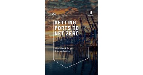 The First Step Measuring Emissions To Enable Port Decarbonisation