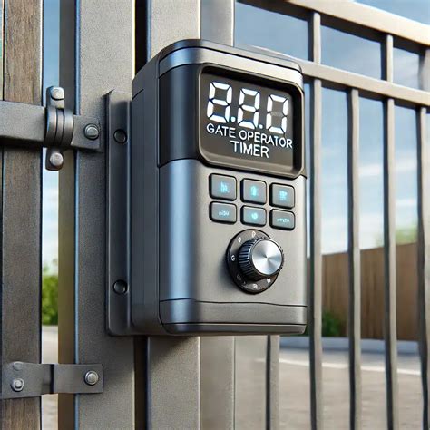 Guide To Gate Operator Timers Rolling Gates