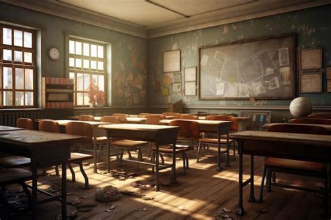 Premium Ai Image Class Room
