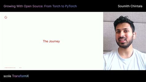 Growing With Open Source From Torch To Pytorch With Soumith Chintala Youtube