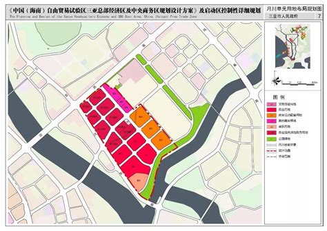 三亚cbd规划图三亚市吉阳区规划图三亚bd规划图图大山谷图库
