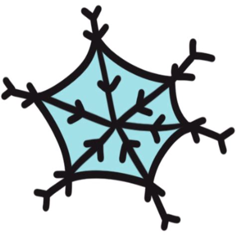 The Illustration Of A Snowflake 39190661 PNG