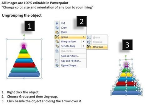 Editable 3d Pyramid Powerpoint Templates Pyramid Diagram Ppt