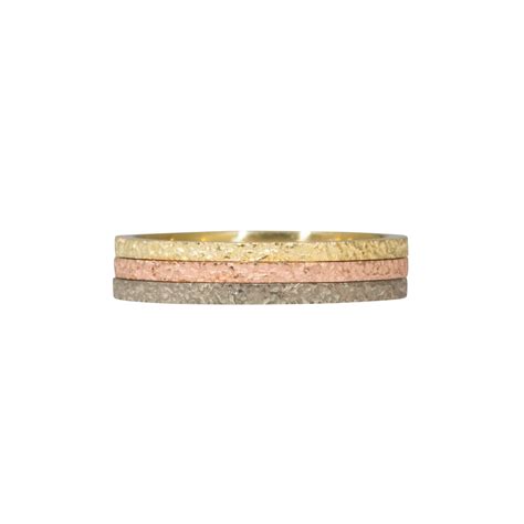 Slim Sand Texture Band — Kate Eickelberg